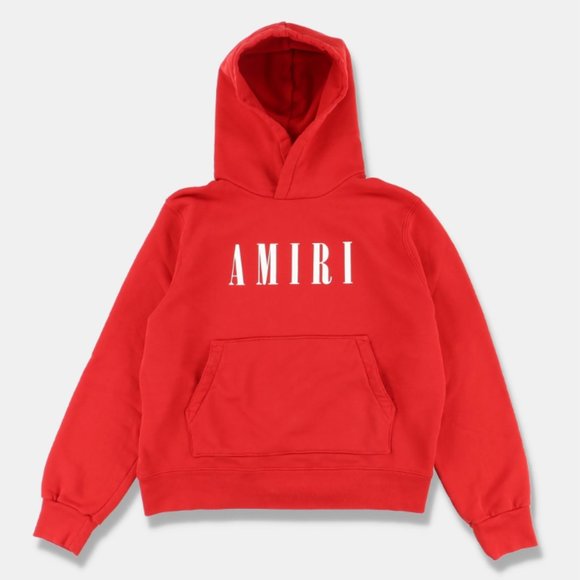 AMIRI | Shirts | Amiri Red Core Logo Hoodie In Red Nwt | Poshmark